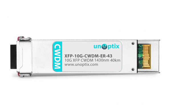 Extreme XFP-10G-CWDM-ER-43 Compatible Transceiver – Unoptix